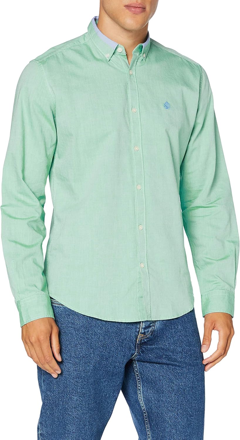 Springfield Men's Casual Shirt: Amazon.co.uk: Clothing