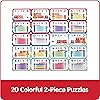hand2mind Numberblocks Adding and Subtracting Puzzle Set, Addition and Subtraction Games, Number ...