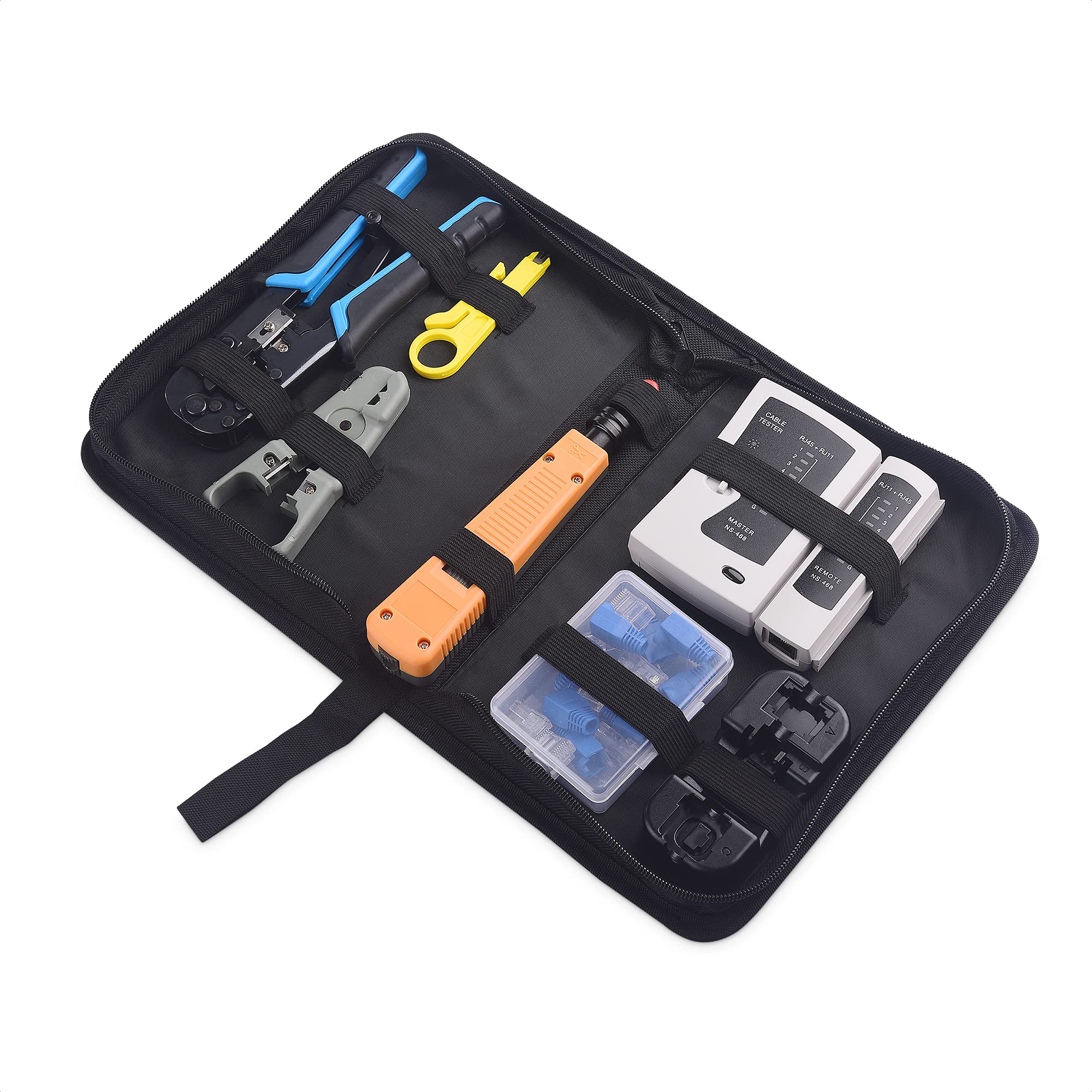 Mua 7-in-1 Network Tool Kit with RJ45 Ethernet Crimping Tool, Punch ...