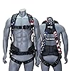 AFP Fall Protection Full-Body Premium Safety Harness, Vented & Padded ...