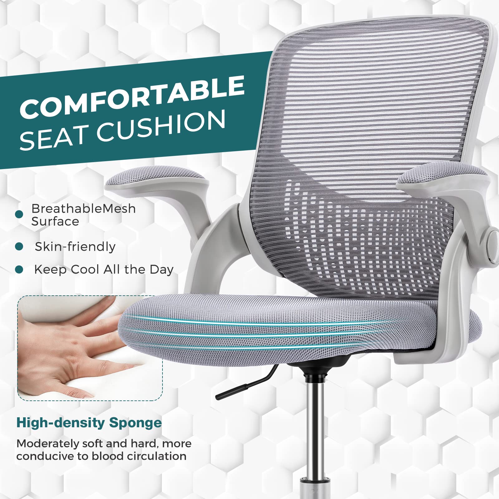 Mua SMUG Drafting Chair Tall Office Chair for Standing Desk Adjustable ...