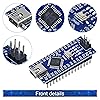 Mini Nano V3.0 ATmega328P Module Micro Controller Board with USB Cable ...