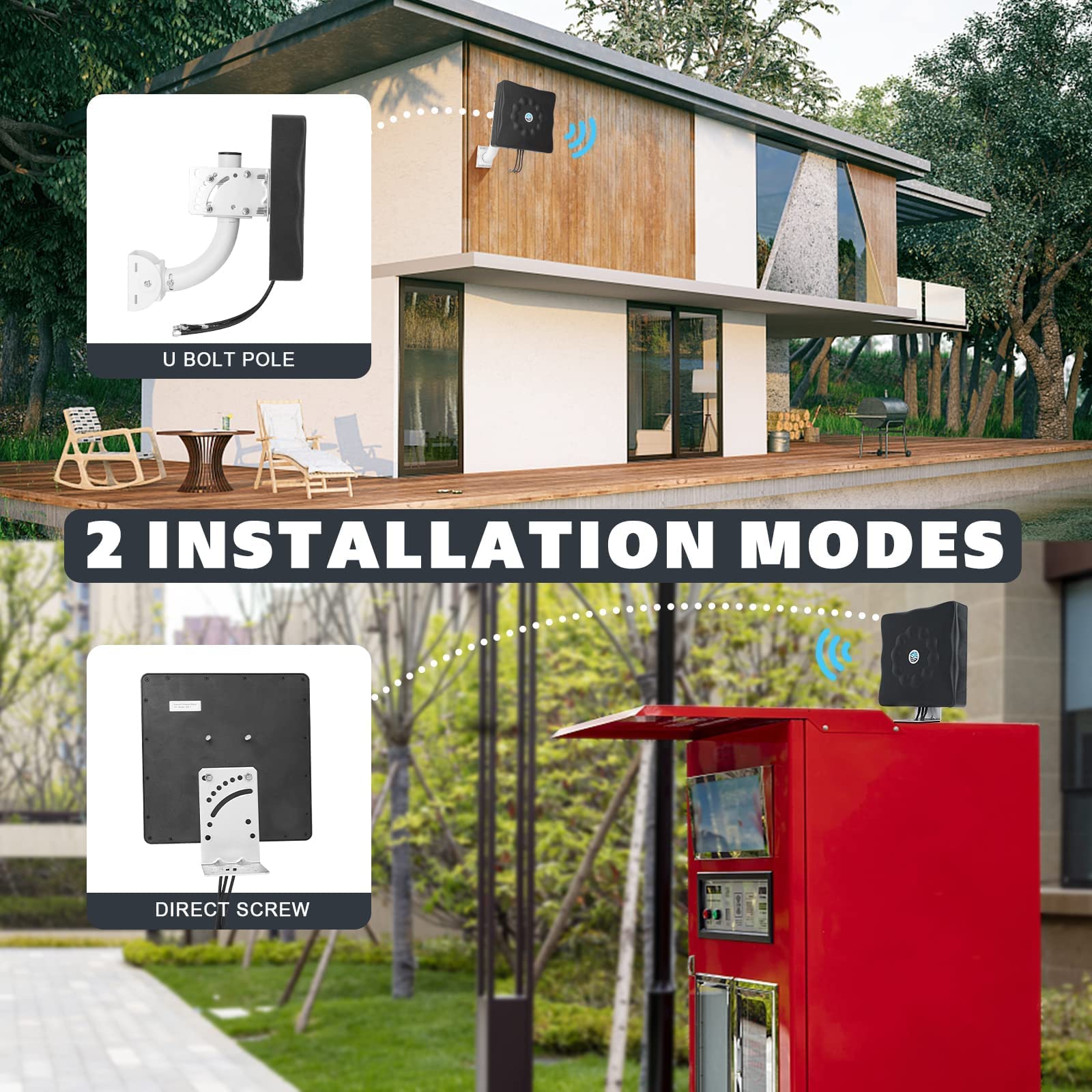 Mua Maswell 5G LTE Antenna Outdoor, 2X2 MIMO 600-8000 MHz Omni-directional External Aerial with ...