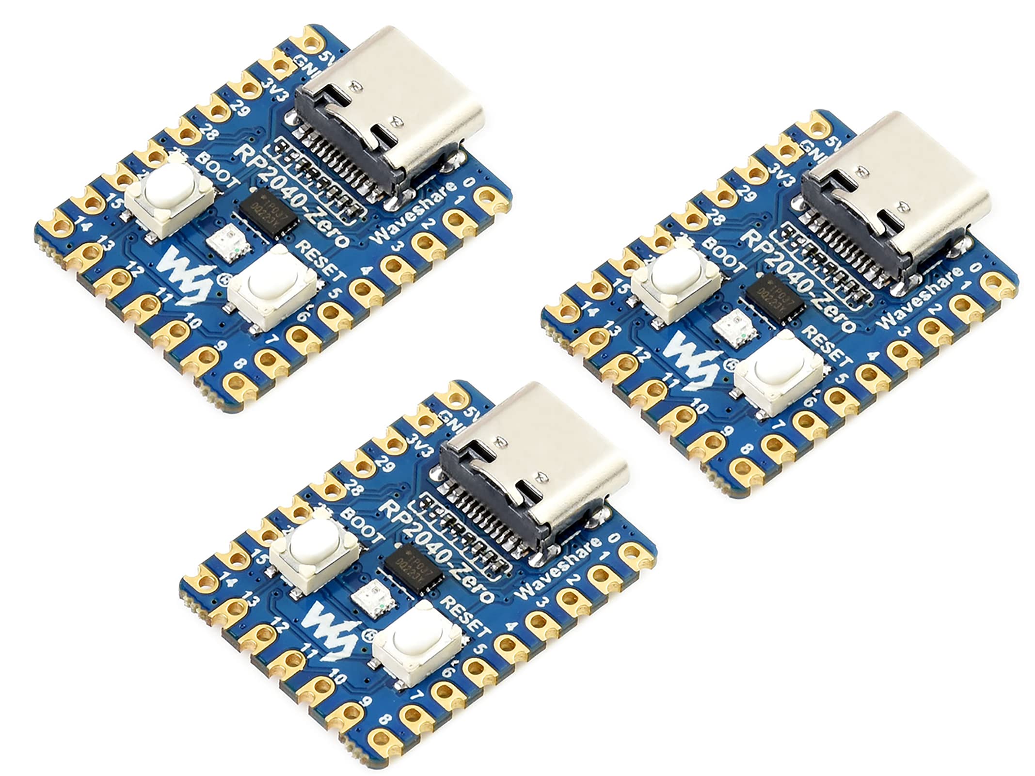 Mua 3PCS RP2040-Zero Mini Board, Pico-Like MCU Board Based on Raspberry ...