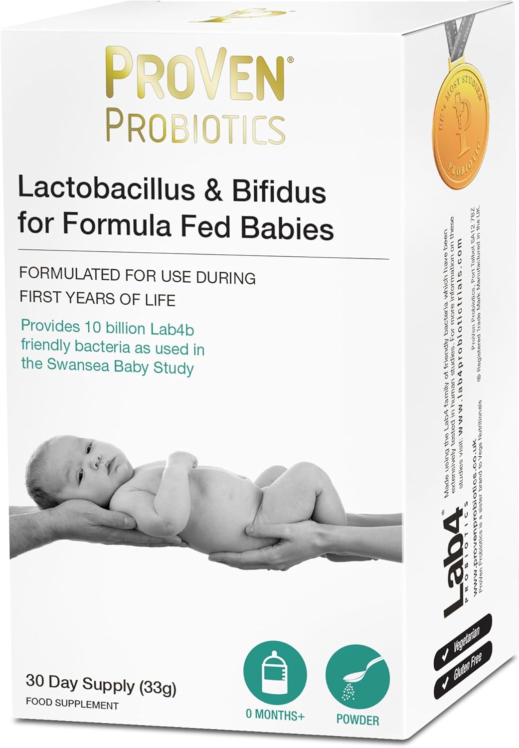 ProVen Probiotics Lactobacillus & Bifidus for Formula Fed Babies - 10 ...