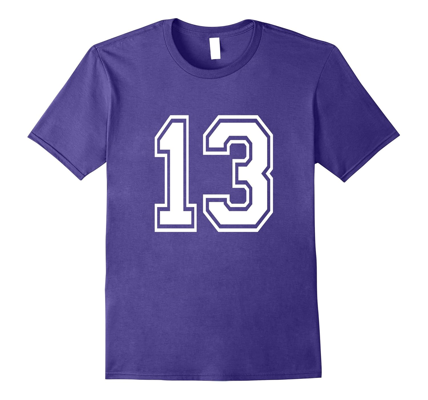 Number 13 T Shirt Age Sports Player Jersey Number-4LVS – 4loveshirt