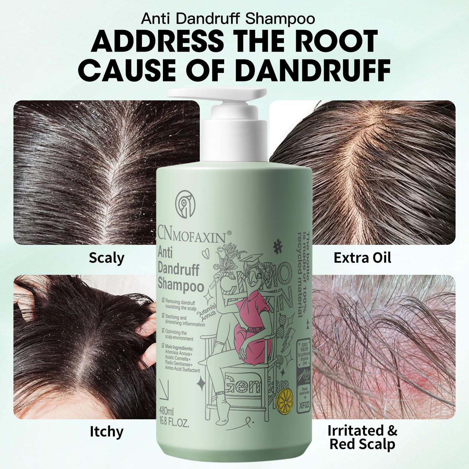 Mua Anti Dandruff Shampoo - Scalp Deep Cleansing, Excess Sebum Care ...