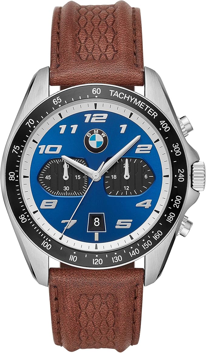 BMW Men's Analog Quartz Watch with Stainless Steel Strap BMW7005 ...