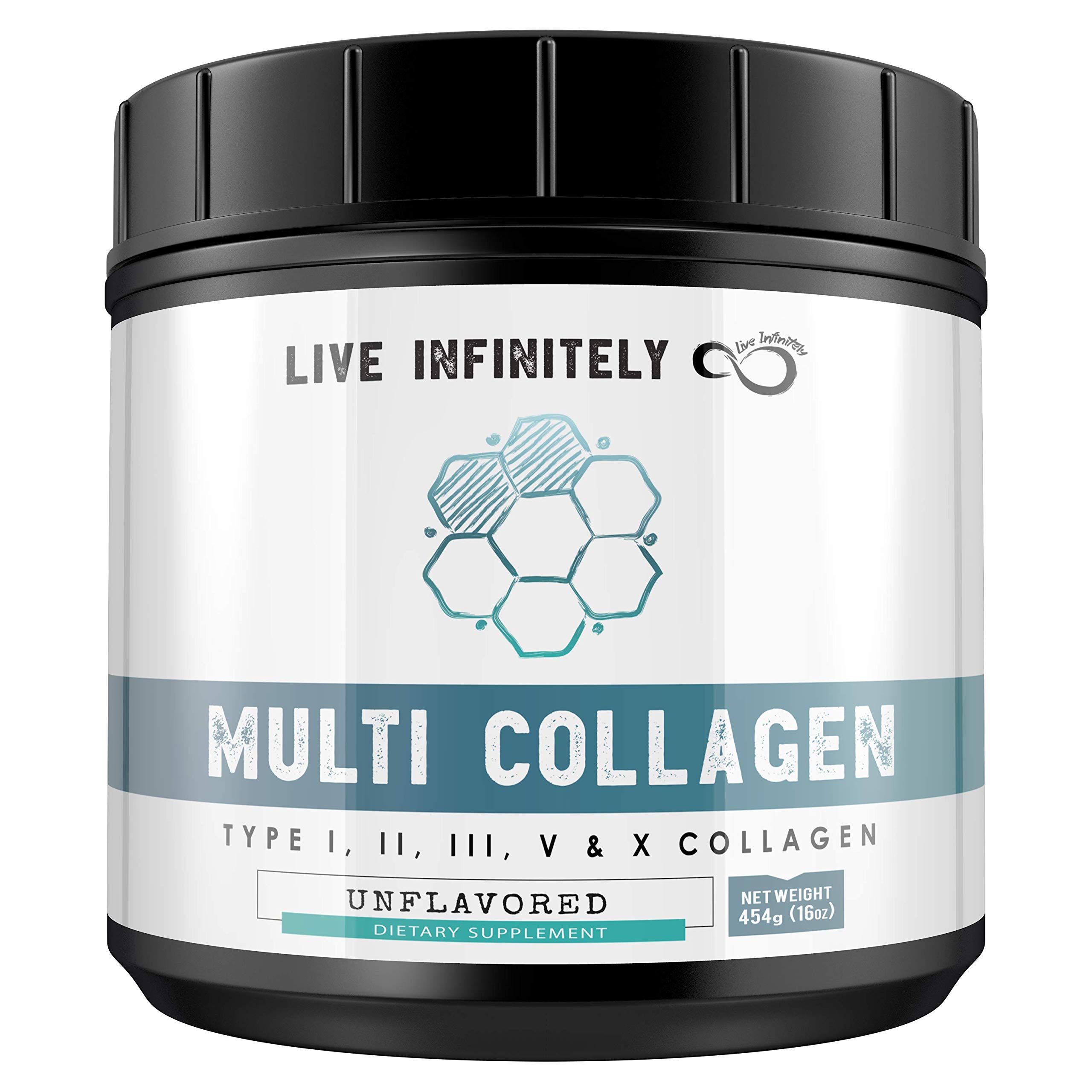 Mua Live Infinitely Multi-Collagen Peptides Powder - Type I, II, III, V ...