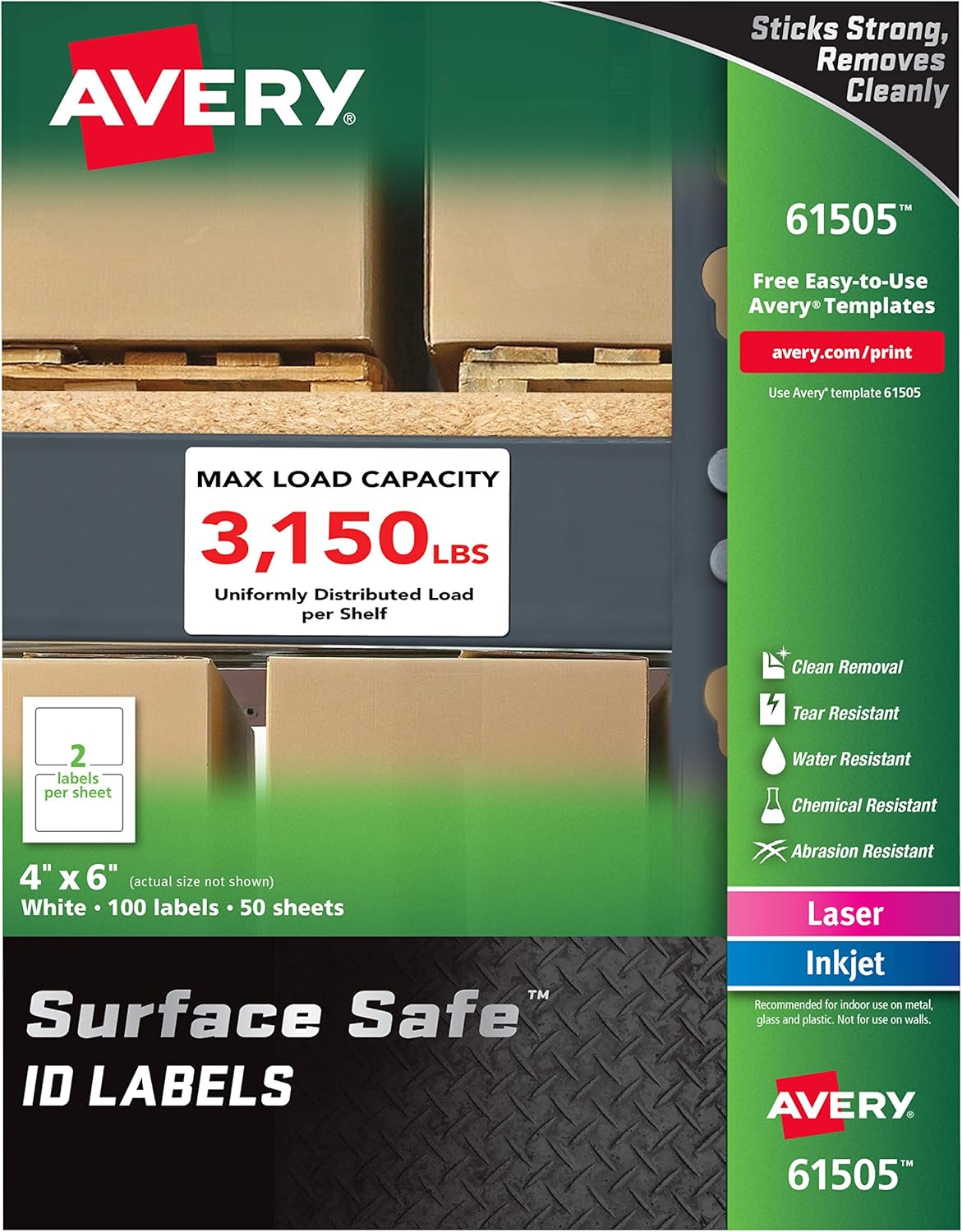Avery 4X6 Labels 4 Per Sheet Template