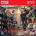 MARVEL by Thomas Kinkade Studios 2025 Wall Calendar: Thomas Kinkade ...
