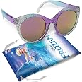 Amazon.com: Sun-Staches Elsa Frozen Disney Sunglasses for Kids Stylish ...