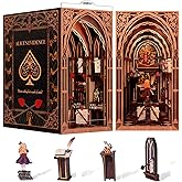 Amazon.com: MiniCity Book Nook Kit, DIY Miniature Dollhouse Booknook ...