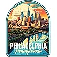 Amazon.com: Philadelphia Pennsylvania Design A Souvenir Fridge Magnet 2 ...