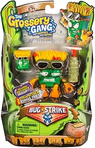 Amazon.com: Grossery Gang The S4 Bug Strike Action Figures - Fungus ...