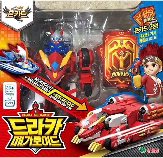 Monkart Draka Megaroid: Amazon.com.au: Toys & Games