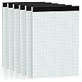 Amazon.com : DORFAS Graph Paper Pad Quad Ruled, 6 Pack 4x4 Quad 8.5 x ...
