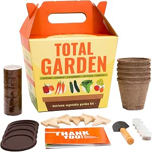 Amazon.com : Sproutbrite Vegetable Garden Starter Kit - Gardening Gift ...