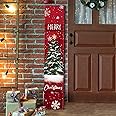 Amazon.com: Chitidr Christmas Sign for Front Porch - Rustic Wooden ...