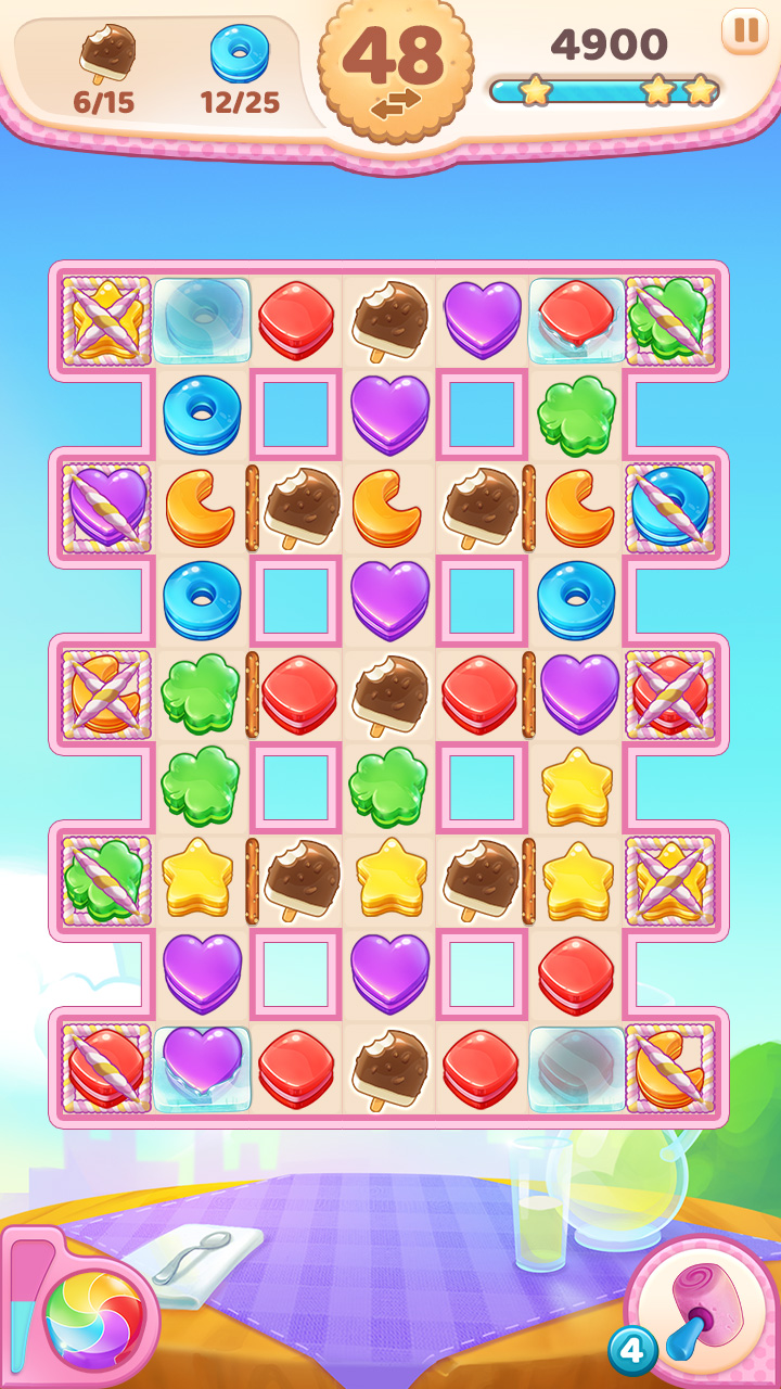 Cookie Rush Match 3:Amazon.co.jp:Appstore for Android