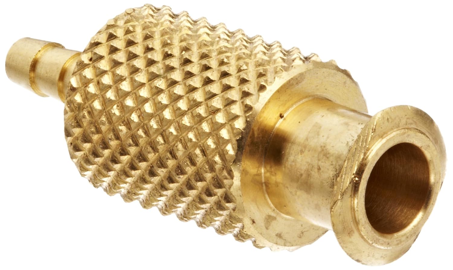 Female Luer Lock Fitting to Tube Brass Tube ID 3/32" .105" Barb OD ...