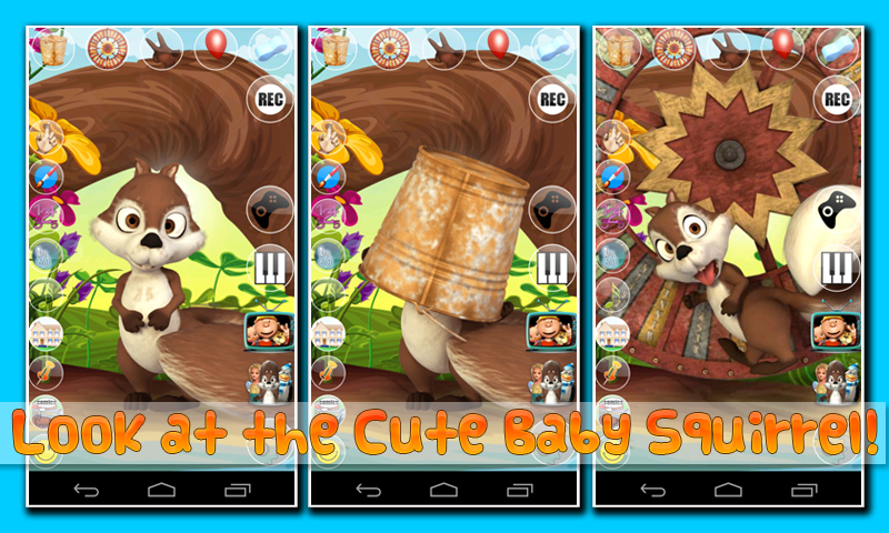 Talking Baby Squirrel:Amazon.it:Appstore for Android