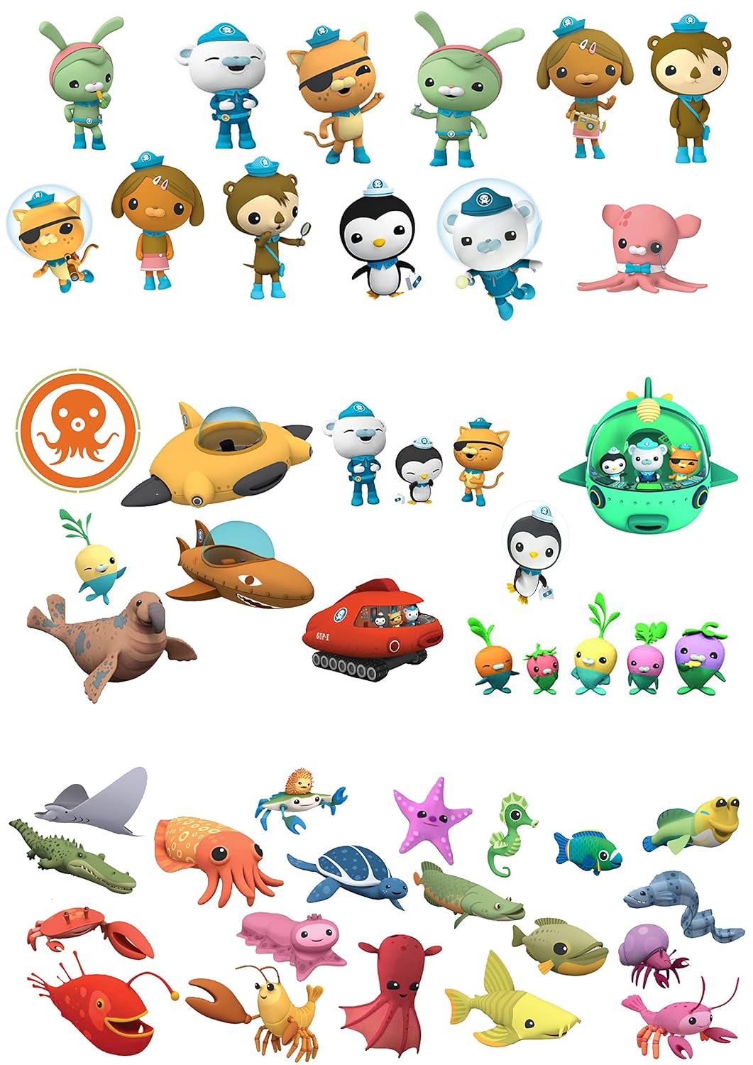 The Octonauts Characters In Real Life All Characters