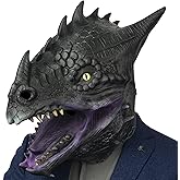 Amazon.com: Morris Costumes Ancient Dragon Premiere Mask – Full Over ...