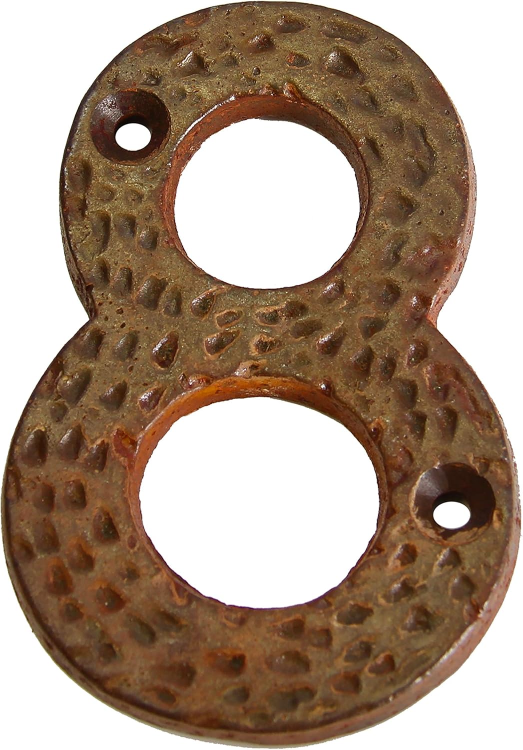 Amazon.com: RCH Hardware NO-IR831-75 Iron House Number, 3 Inch, Rust ...