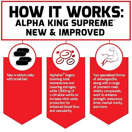 Mua FORCE FACTOR Alpha King Supreme Testosterone Booster for Men with ...