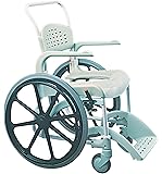 Aidapt Bewl Self Propelled Shower and Commode Chair: Amazon.co.uk ...