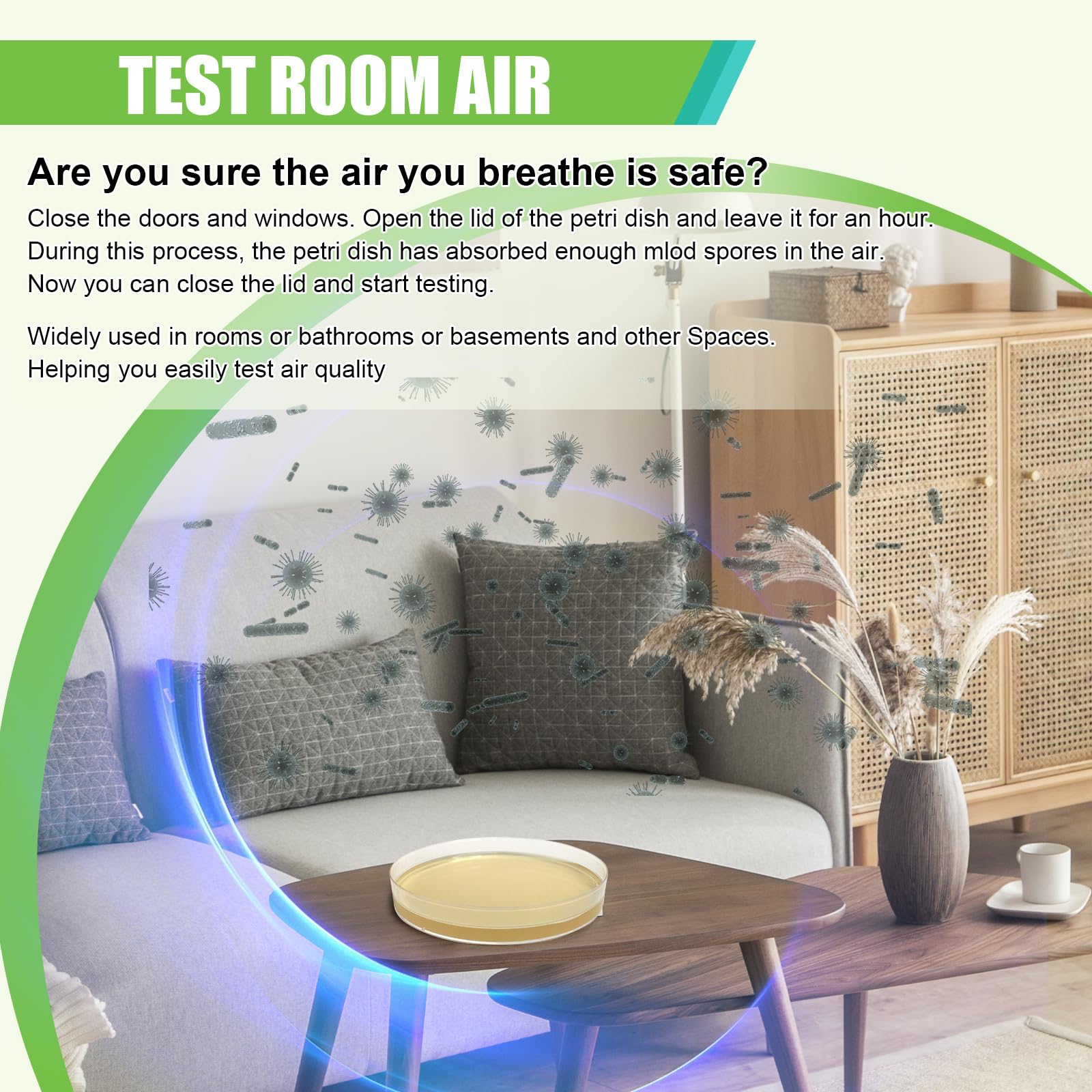 Mua Mold Test Kit for Home - 6 Simple Detection Tests,Test HVAC System ...