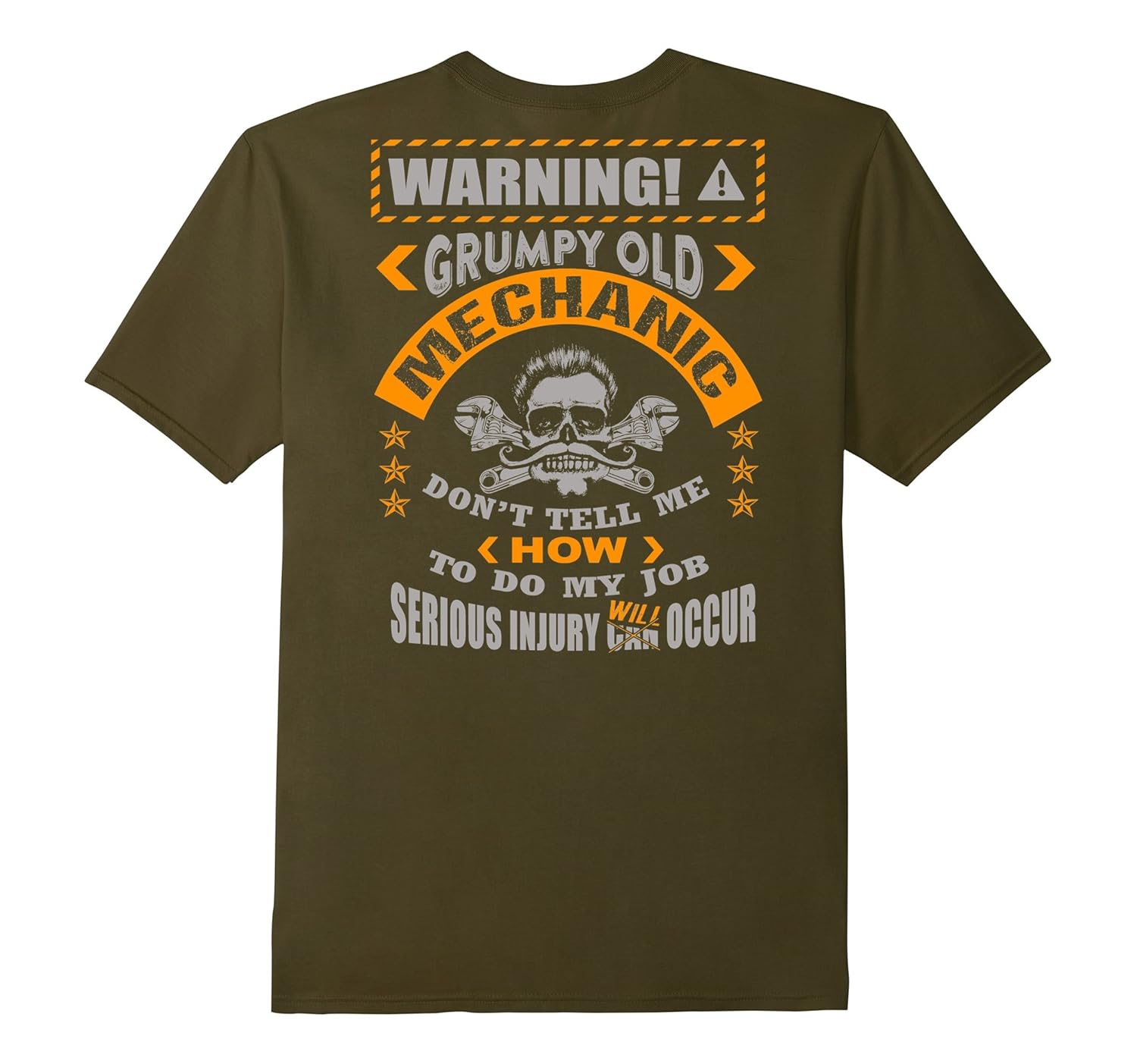 Men’s Grumpy Old Mechanic – Don’t Tell Me How To Do My Job-CL – Colamaga