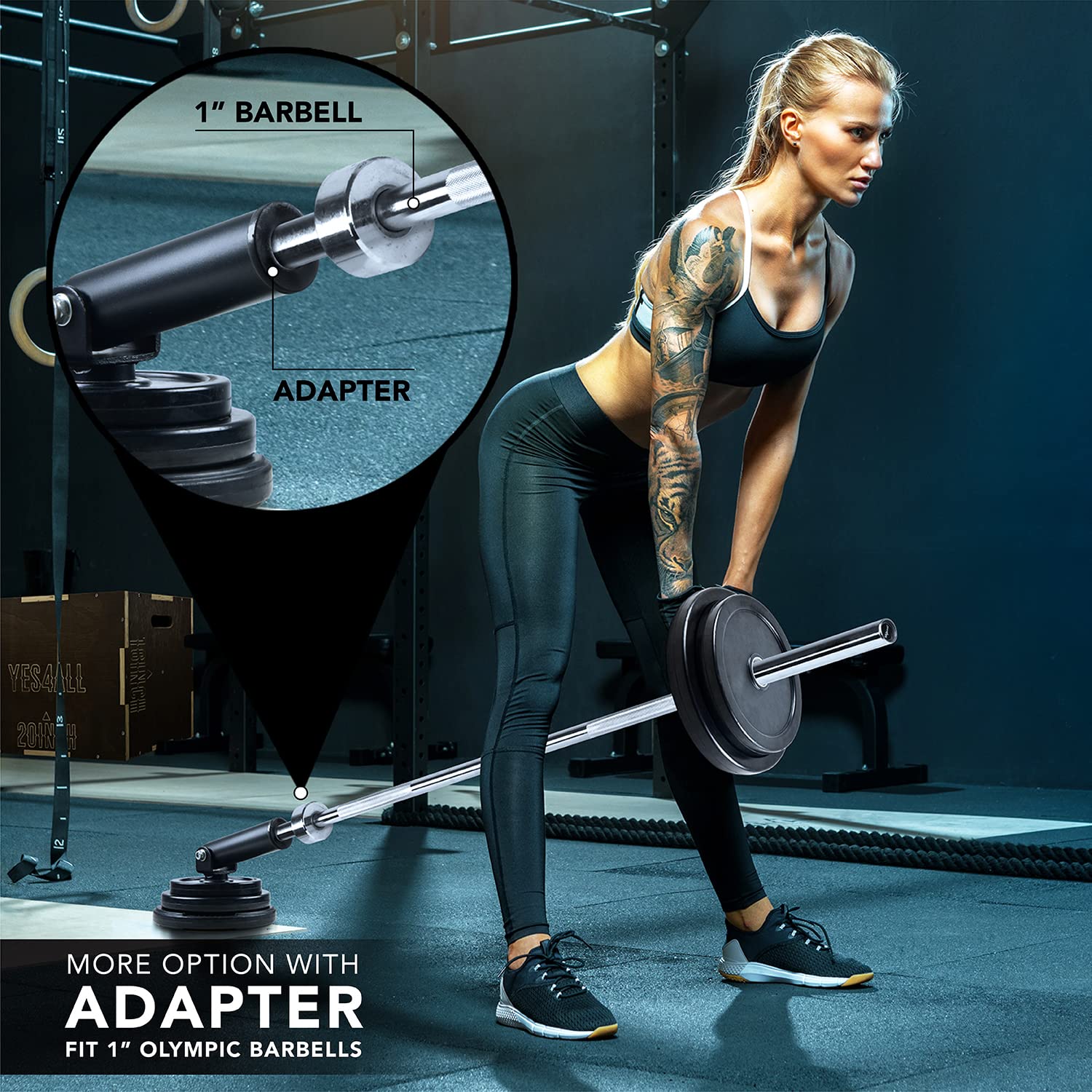 Mua Yes4All T Bar Row Insert, Landmine Attachment for 1&2 Inch Olympic ...