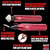AFA Tooling - Deburring Tool & Countersink Hand Reamer with 10 Extra ...