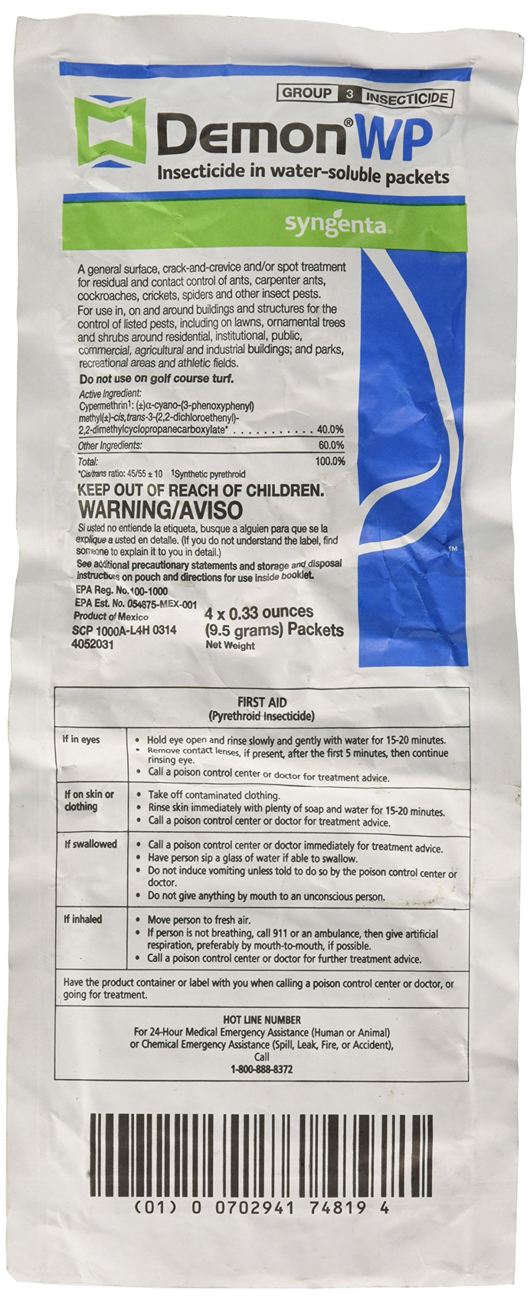 Mua Demon WP Insecticide Insect Killer trên Amazon Mỹ chính hãng 2024 ...