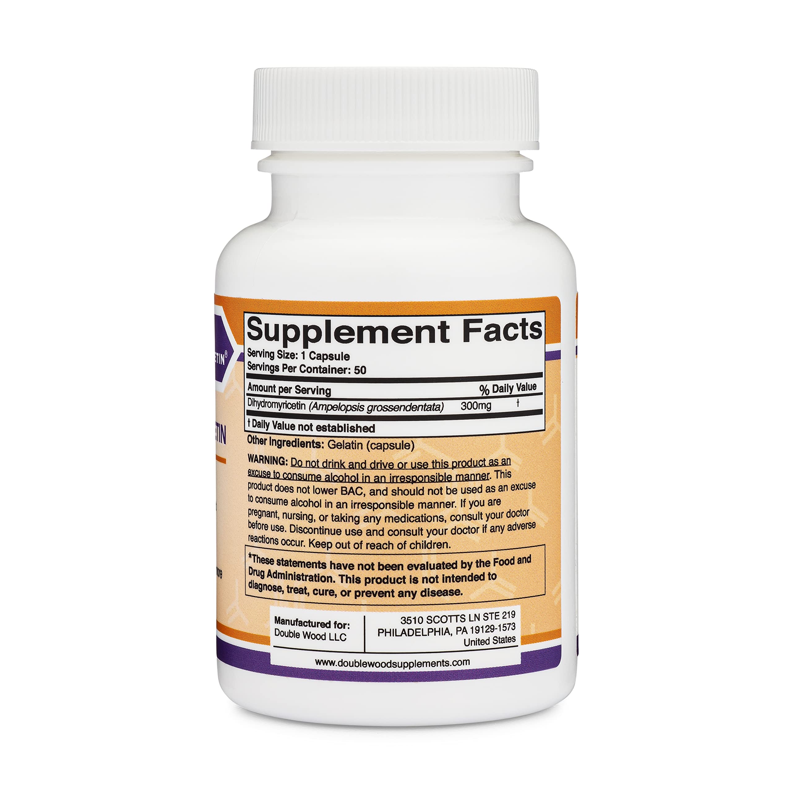 Mua Dihydromyricetin (DHM) 50 Capsules, 300mg, Liver Support Supplement ...