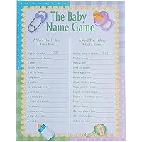 Amazon.com: Fun Express - Baby Shower Baby Name Game (2dz) for Baby ...