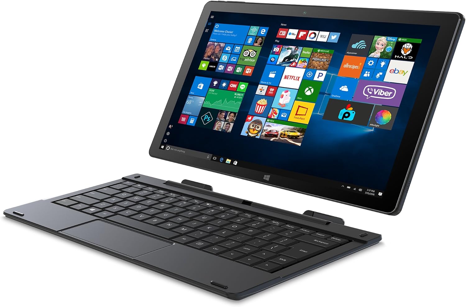 Smartab STW1050 Tablet 2 en 1 con llave, color negro: Amazon.com.mx ...