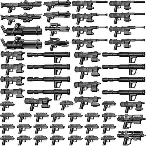 BrickTactical Delta Trooper Blaster Pack DC-15 Weapons for Minifigs ...