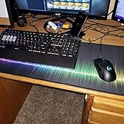 Amazon.com : Large XXL Mouse Pad Gaming/Office Extended Rainbow Gaming ...