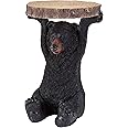 Bits and Pieces - Decorative Bear Patio Side Table - Realistic Accent ...