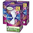 Amazon.com: Always Radiant Pads, Size 2, Heavy Flow Absorbency, Light ...
