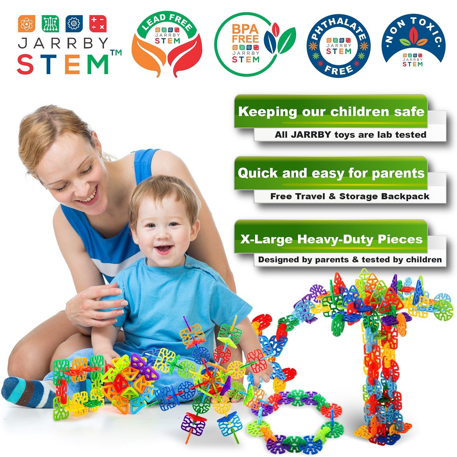 STEM Flakes Educational Building Toys - A Great STEM / STEAM Therapy ...