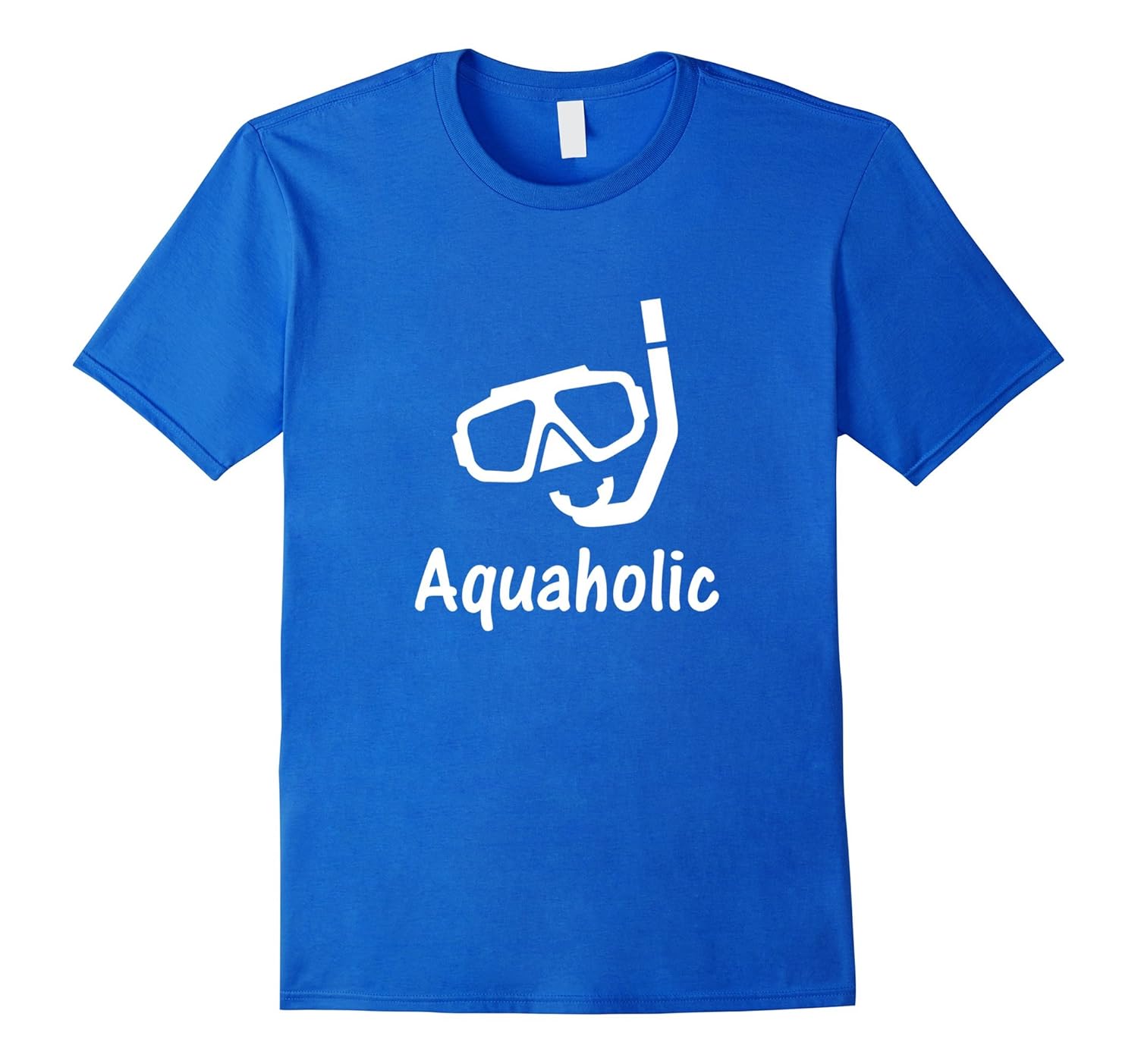 Aquaholic Swimming Water Sports Swimmer T-Shirt-CL – Colamaga