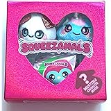 Amazon.com: Squeezamals Micro 3 Pack, Squishy, Soft, Slow-Rise Foam ...