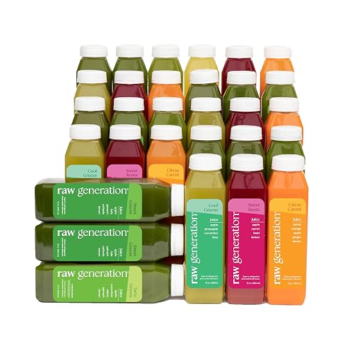 Raw Generation 5-Day Skinny Cleanse - Weight Management & Detox Juice ...