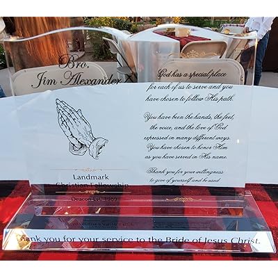 Personalized Crystal Pastor Appreciation Gift Plaque Nepal | Ubuy