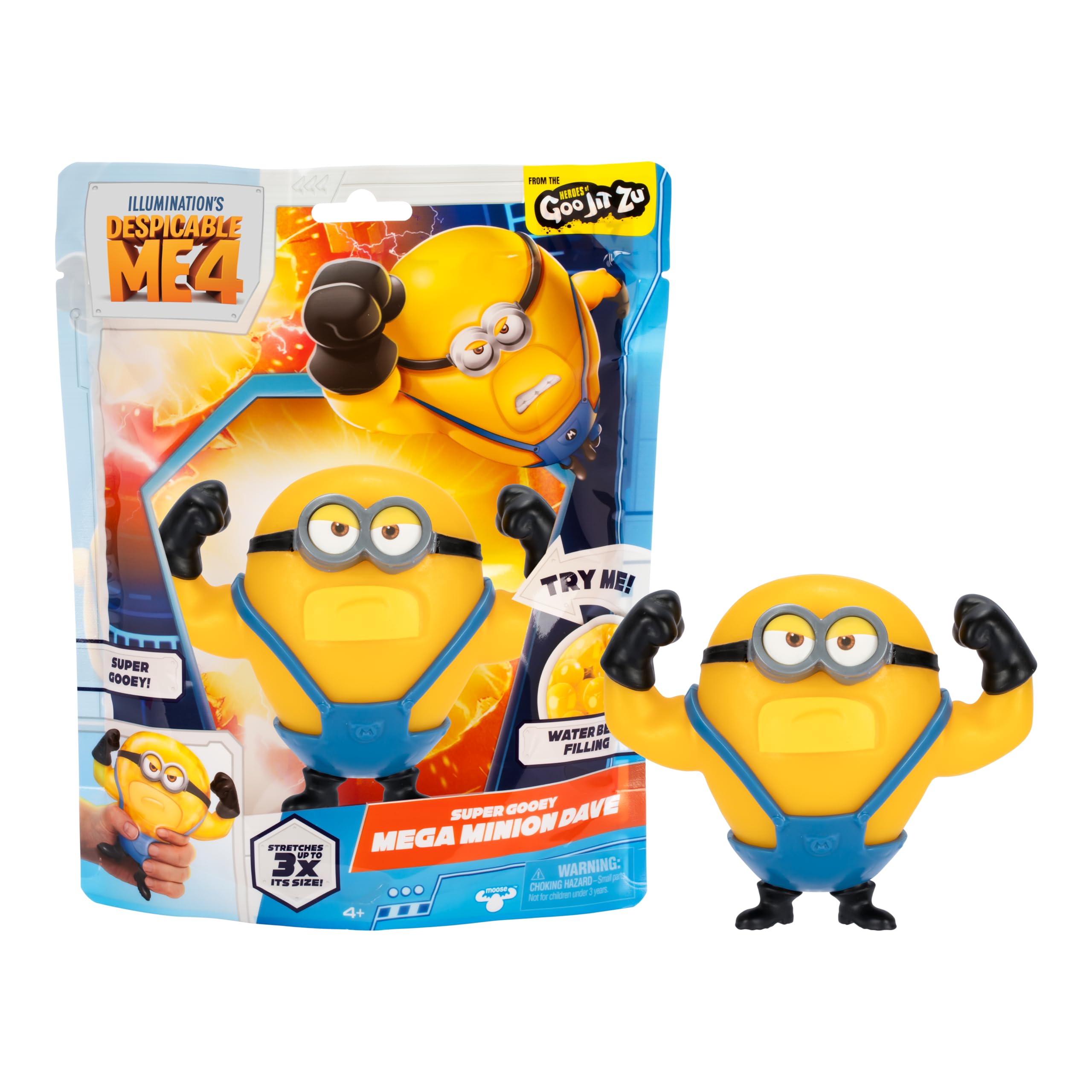Mua Minions Despicable ME 4 Super Squishy Mega Dave | Heroes of Goo JIT ...