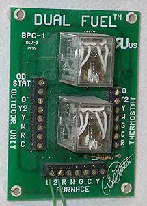 Amazon.com: NEW Bill Porter Dual Fuel Control BPC-1 HVAC Heat Pump ...